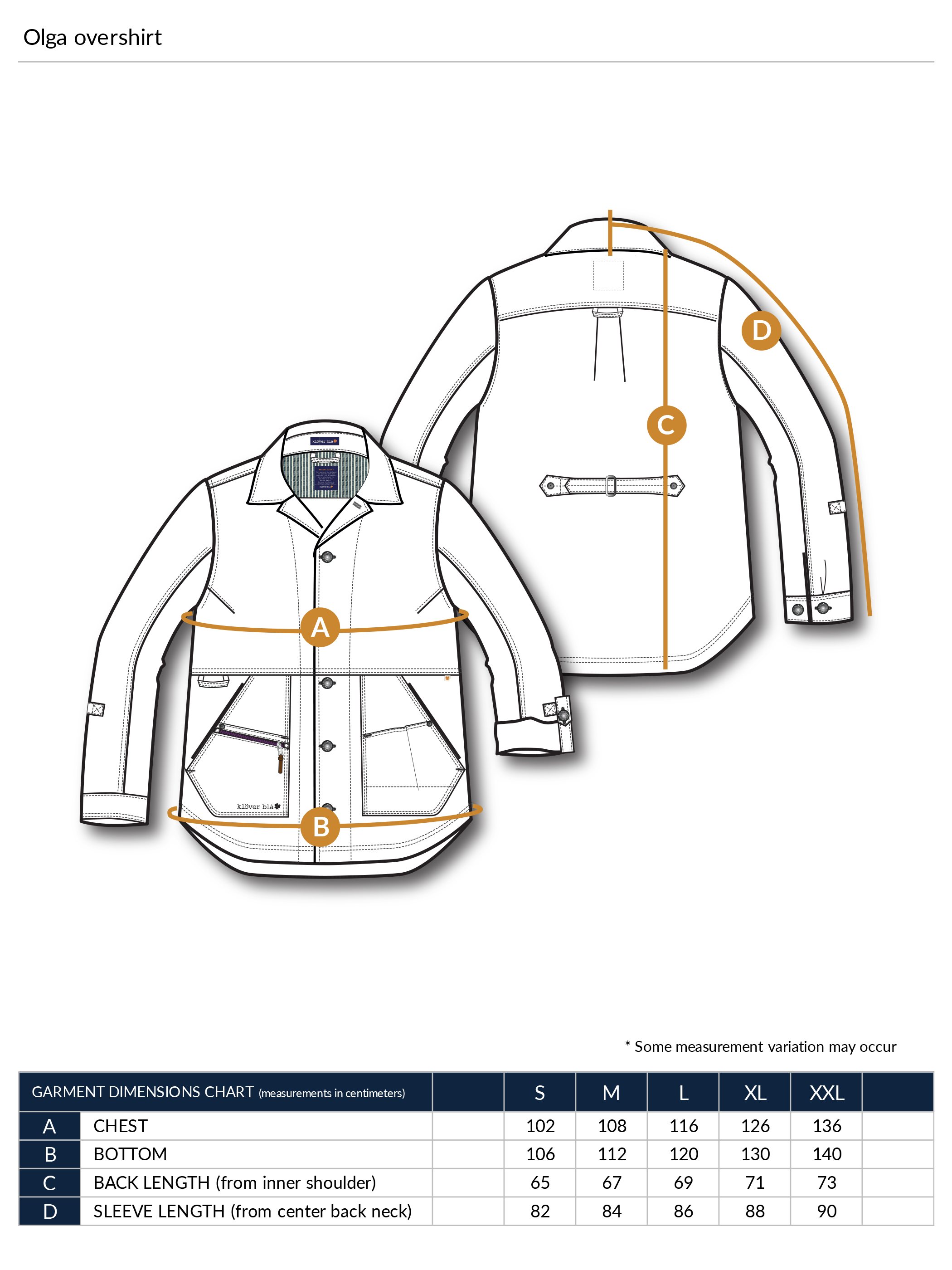 Olga overshirt - worker jeans jacket - Flora Manufaktur ENG