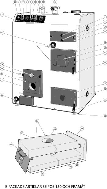 Nibe LAMPA GRÖN VEDEX 3000 - PBS PelletsBrännar Service