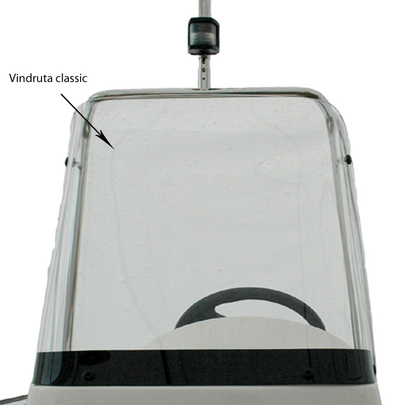 Vindruta/Plexiruta Uttern A51 A56 - Sandström Webshop