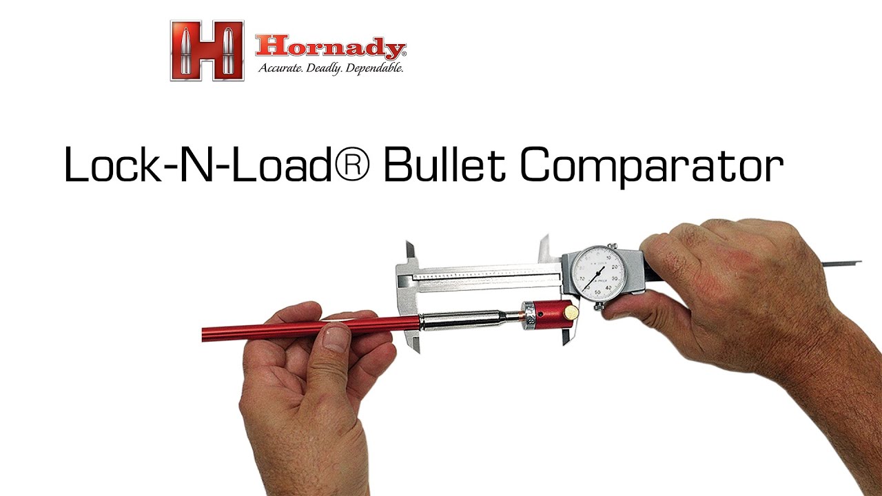 HORNADY BULLET COMPARATOR LOCK-N-LOAD® BODY W/SET OF 6 INSERTS - Corax