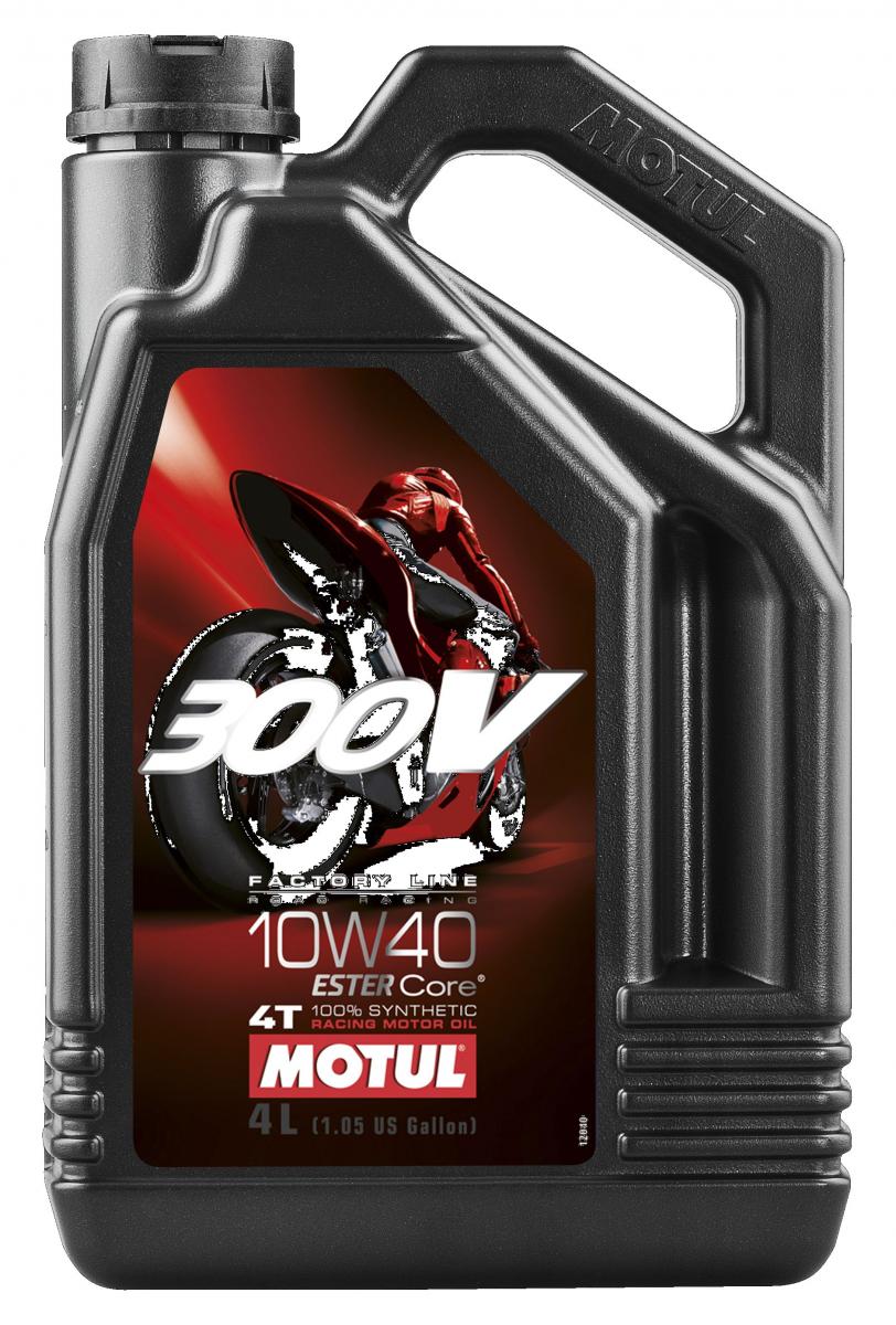 Motul 300V 4T Factory Line 10w40 4 Liter - mxparts.se
