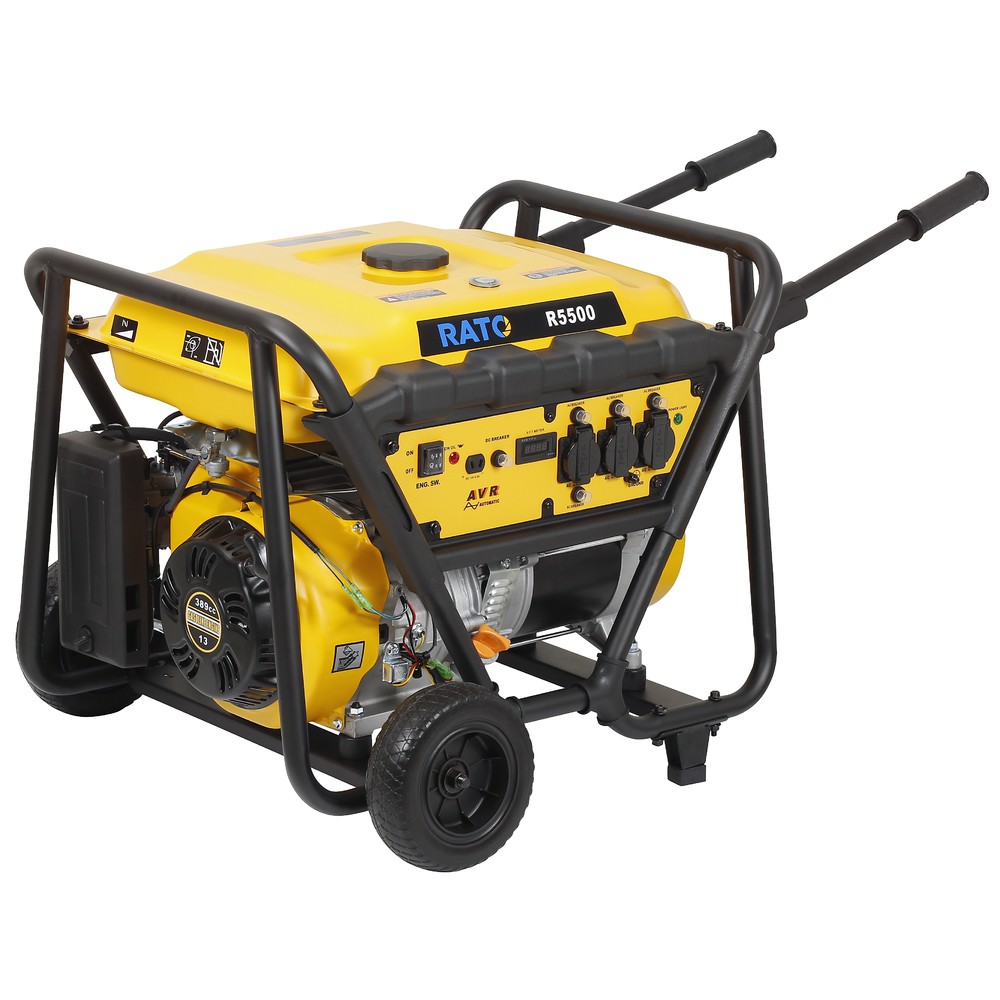 ELVERK 5,5KW R5500 AVR BENSIN - TIMO - Proffs & Fritid