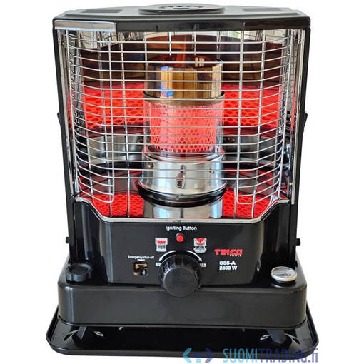 Fotogenkamin 2,4KW TIMCO S-85A Piezotändning - TIMO - Proffs & Fritid