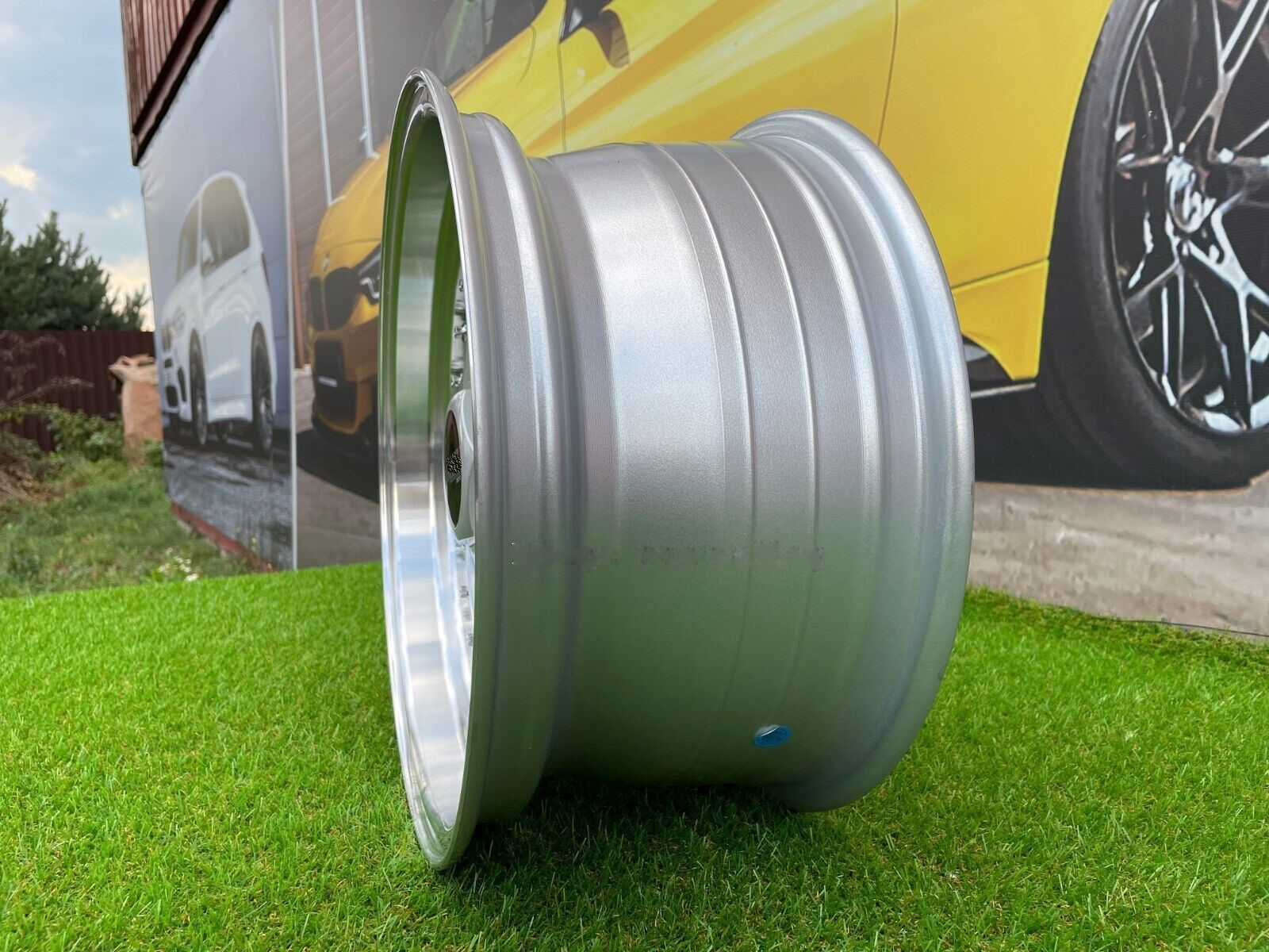 15" F40 style Silver/pol 4x100 4x108 - -WHEELFIT-