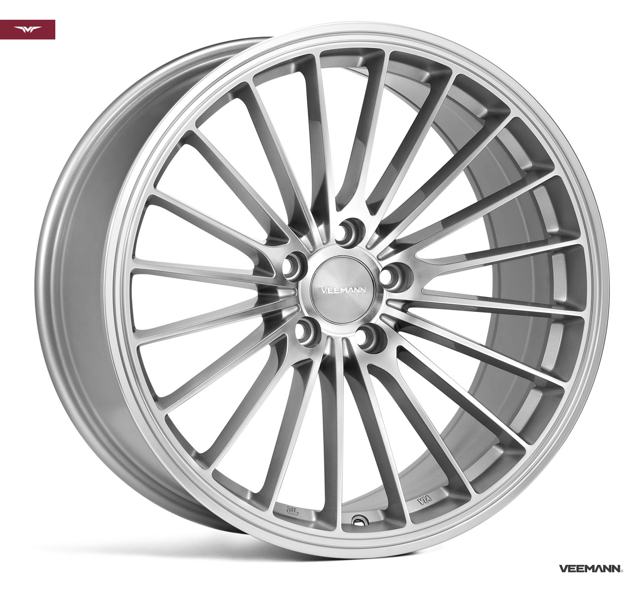 20" Veemann V-FS36 Silver/pol 5/120 - -WHEELFIT-