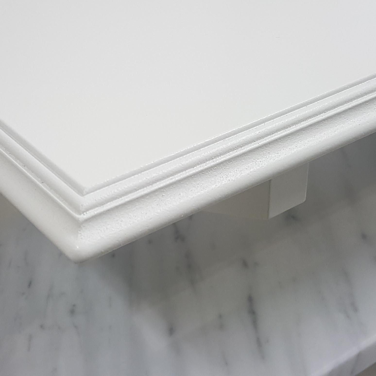 Vinduskarm hvit Nitten klassisk - Vinduskarm.no