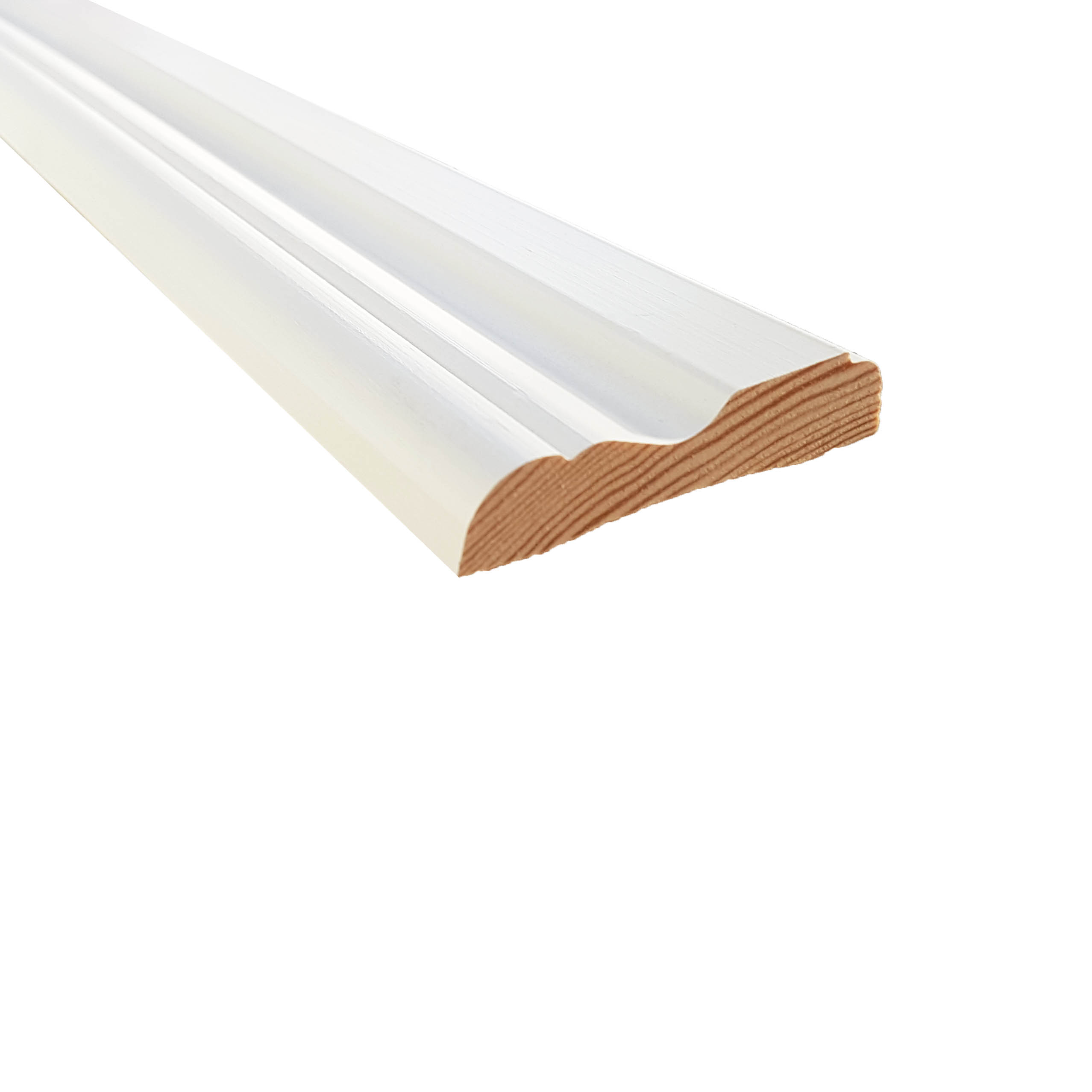 Vinduesbeklædninger hvid Almue 15x69 nr70 - Vindueskarme.dk