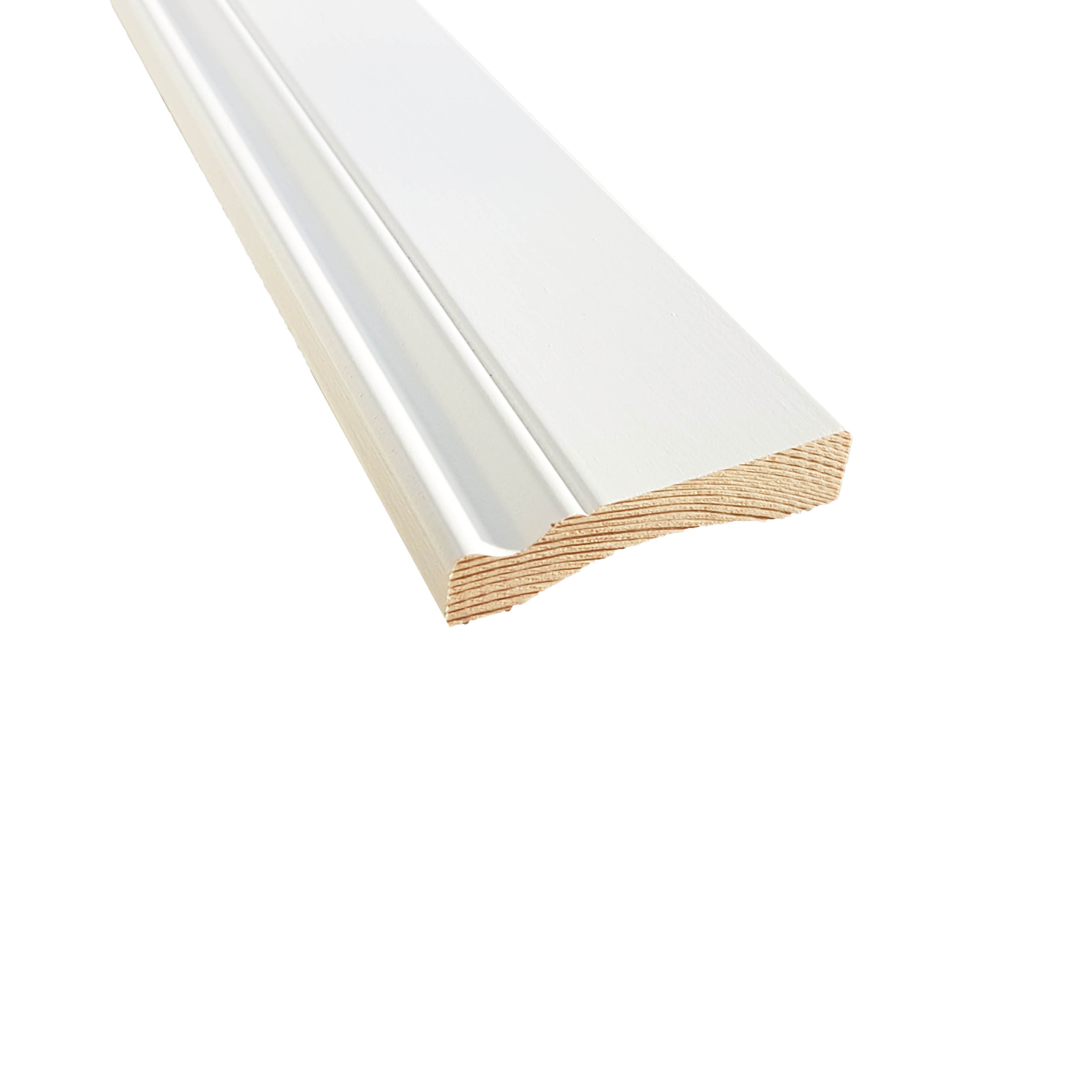 Vinduesbeklædninger hvid Almue 15x69 nr10 - Vindueskarme.dk