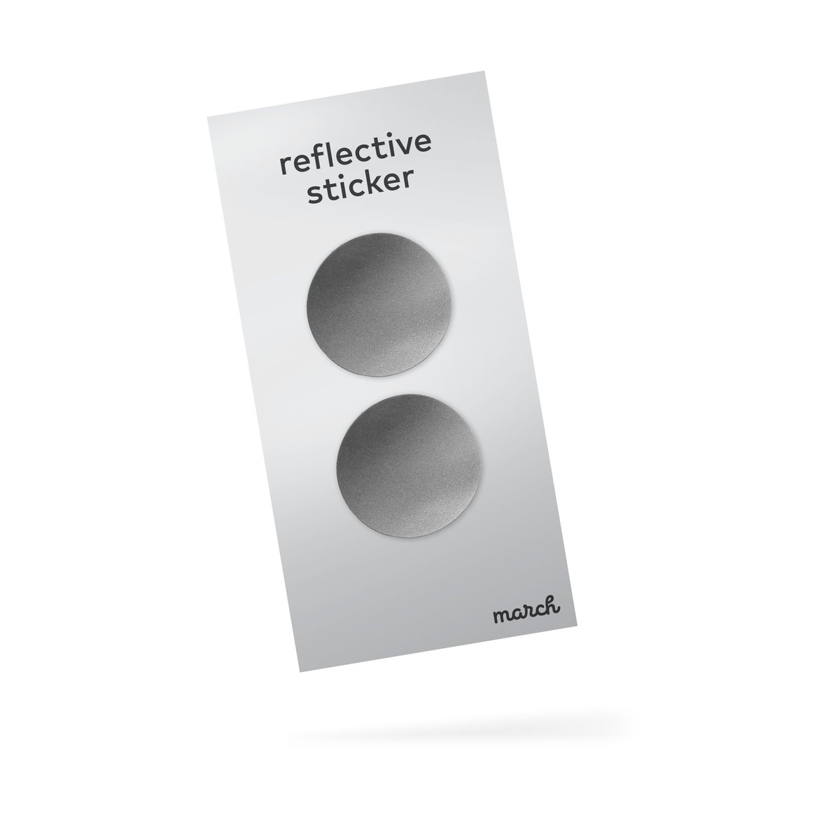 Reflective Stickers | Silver x2 - ReflectorStore