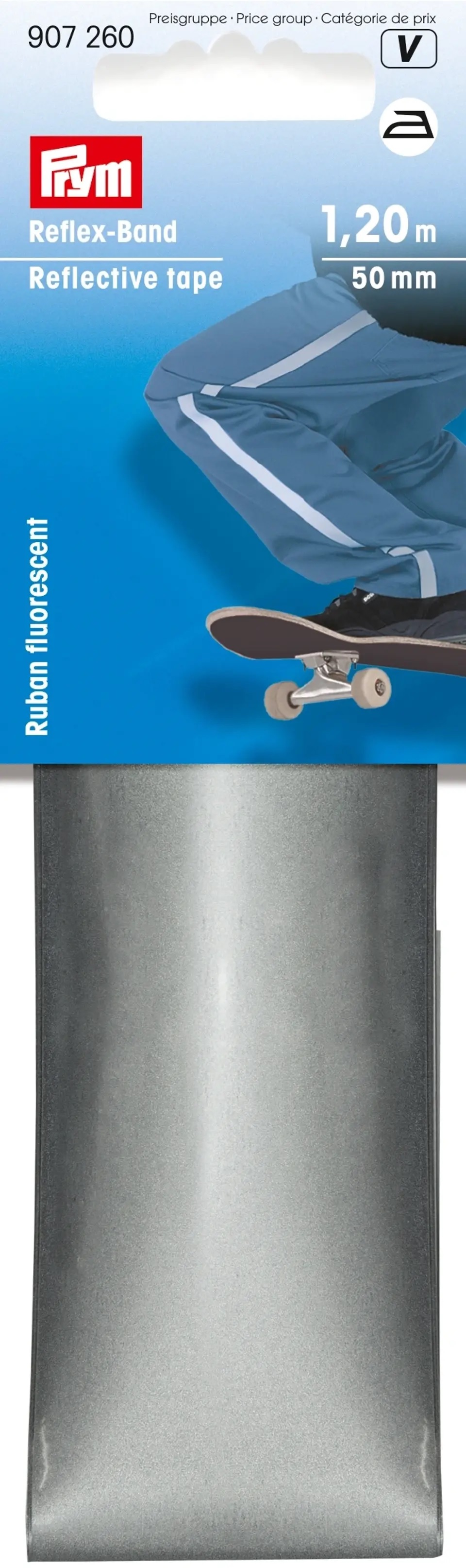 Reflexband Stryka-På - 50mm X 120 cm - Reflexshopen