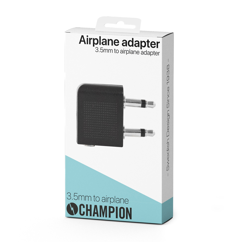 Flyplansadapter - CHAMPION Airplane Adapter - PICKPACK