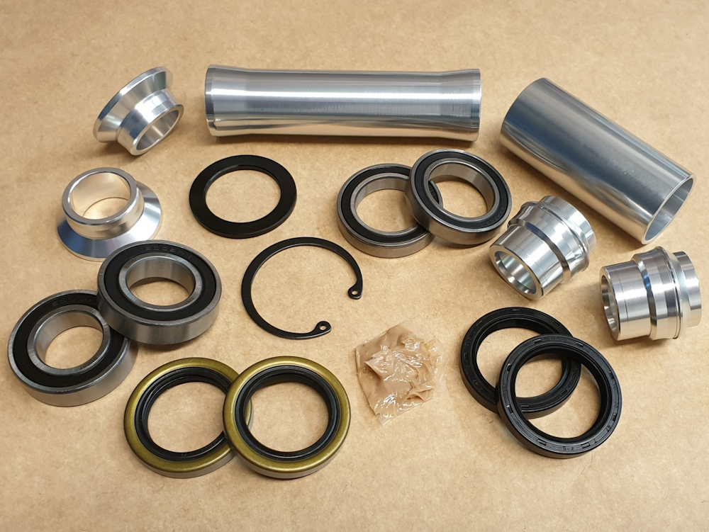 Servicekit Large Pack - Hjulrenovering Fram + Bakhjul OEM KTM SX/-F 125 ...