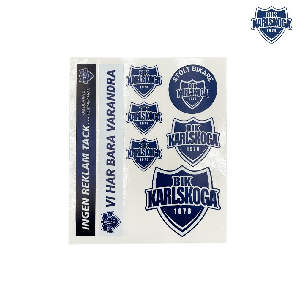 BIK Stickers - BIK Karlskoga