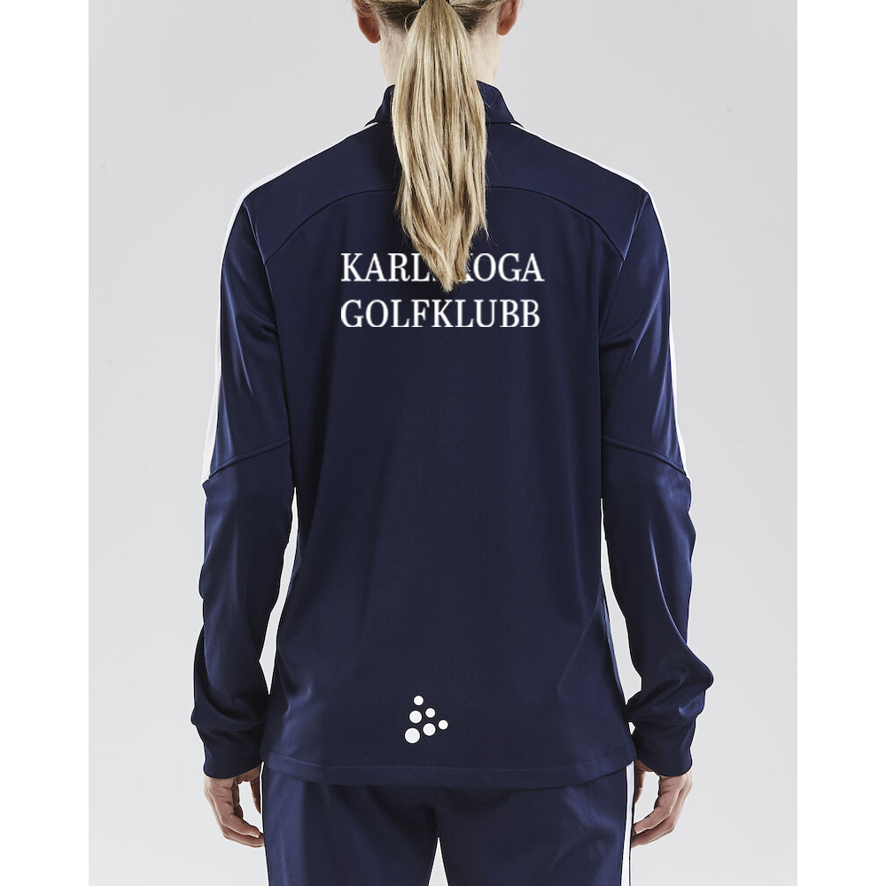 Progress Jacket Herr/Dam/Junior Marin med tryck - SportFabriQen