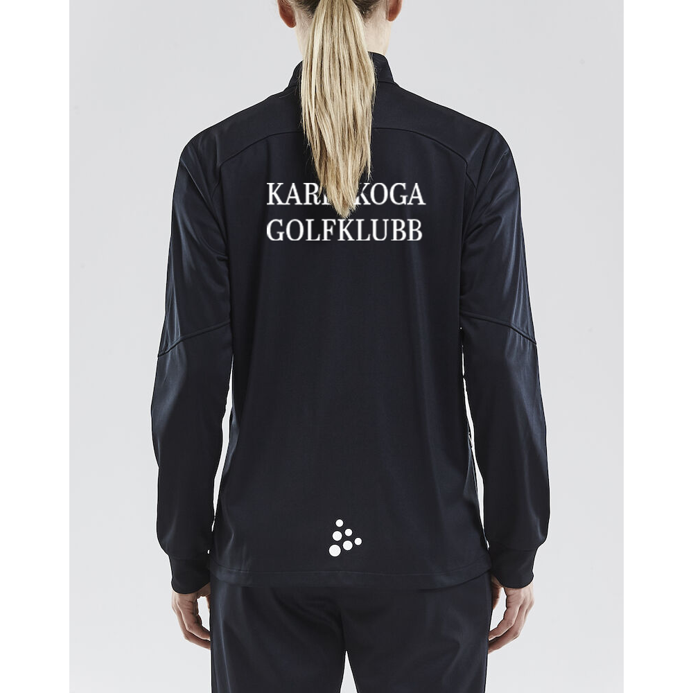 Progress Jacket Herr/Dam/Junior Svart med tryck - SportFabriQen