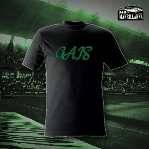 T-shirt, GAIS skrivstil - makrillshopen.se