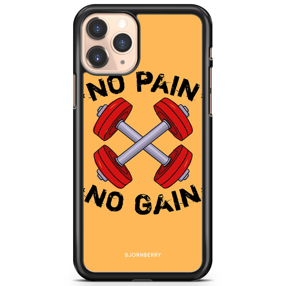 iPhone 11 Pro Max Case - No Pain No Gain - BJORNBERRY