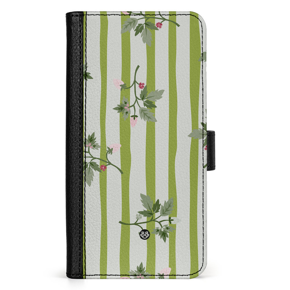iPhone 16 Plus Wallet Case - Garden Breeze - BJORNBERRY