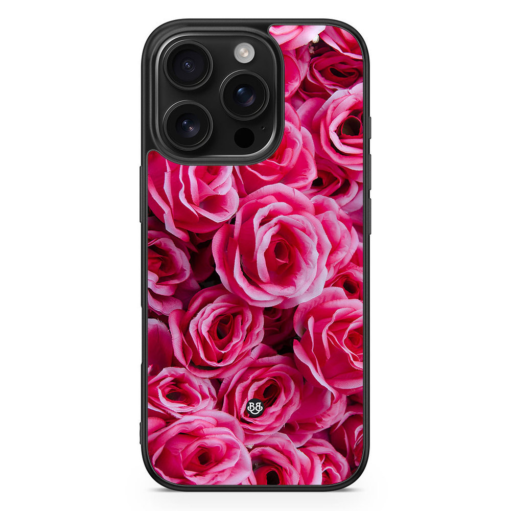 iPhone 16 Pro Case - Red Roses - BJORNBERRY