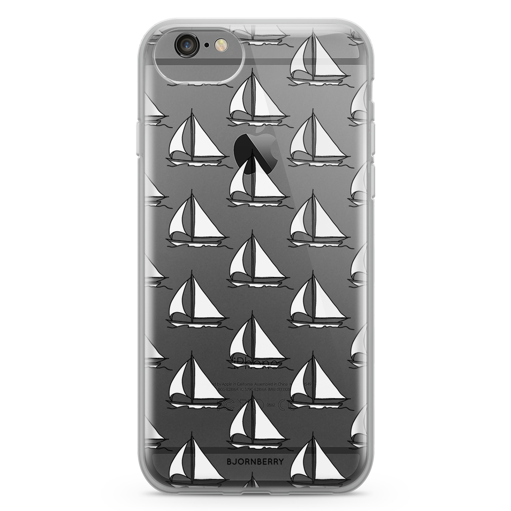 iPhone 6/6s Fashion Case - Sail Boats - BJORNBERRY