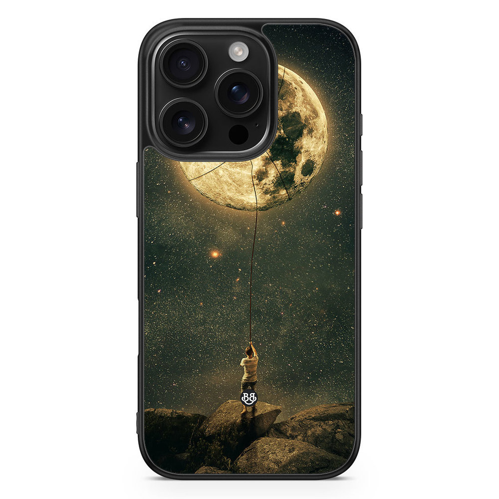 iPhone 16 Pro Case - Rope Around The Moon - BJORNBERRY