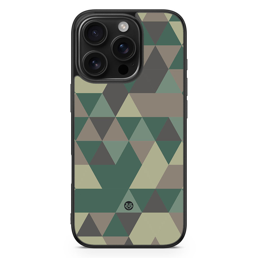 iPhone 16 Pro Case - Camo Triangle - BJORNBERRY