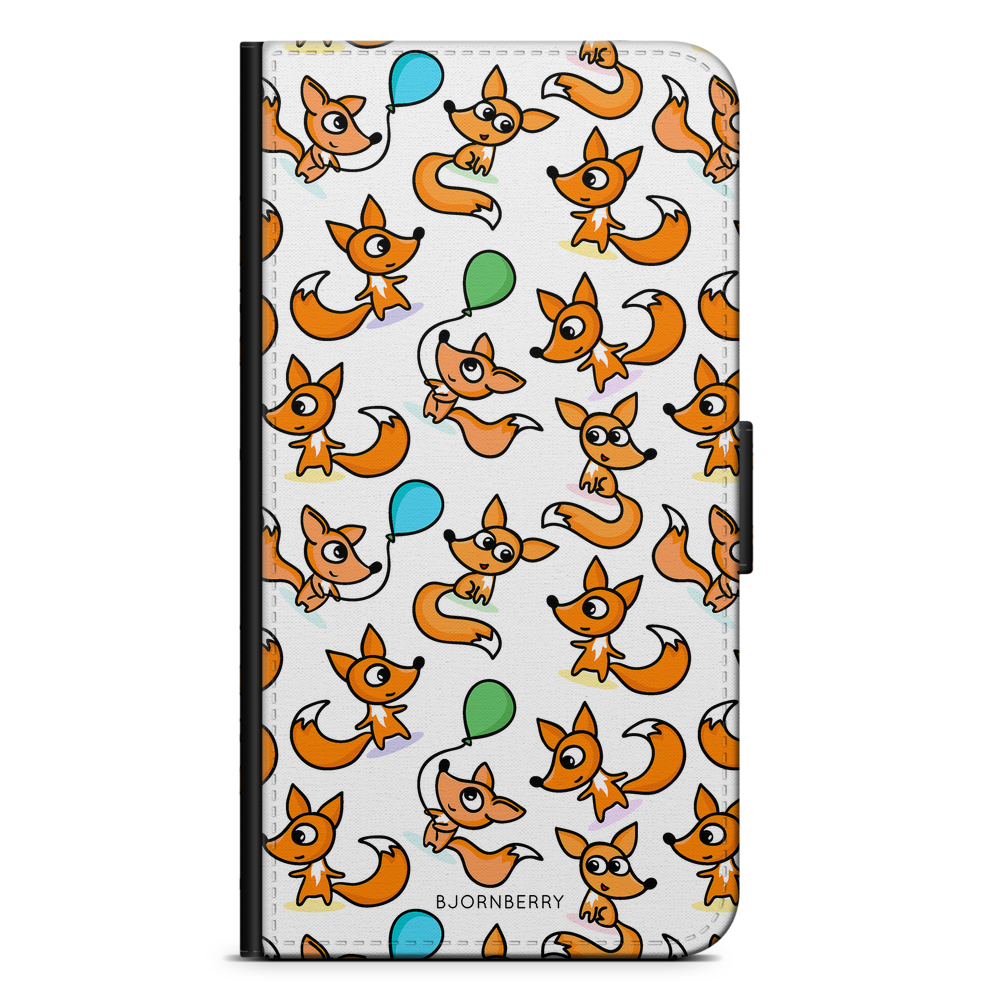 Xiaomi Poco F2 Pro Wallet Case - Little Foxes - BJORNBERRY