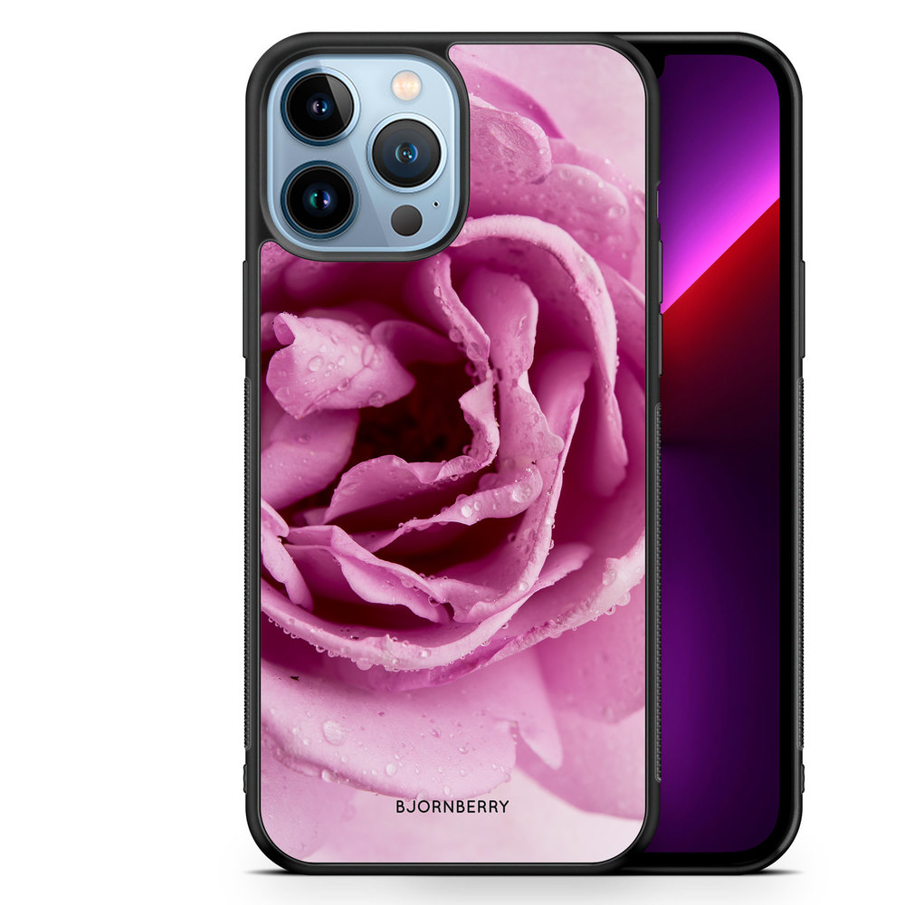 iPhone 13 Pro Max Skal - Lila Ros - BJORNBERRY