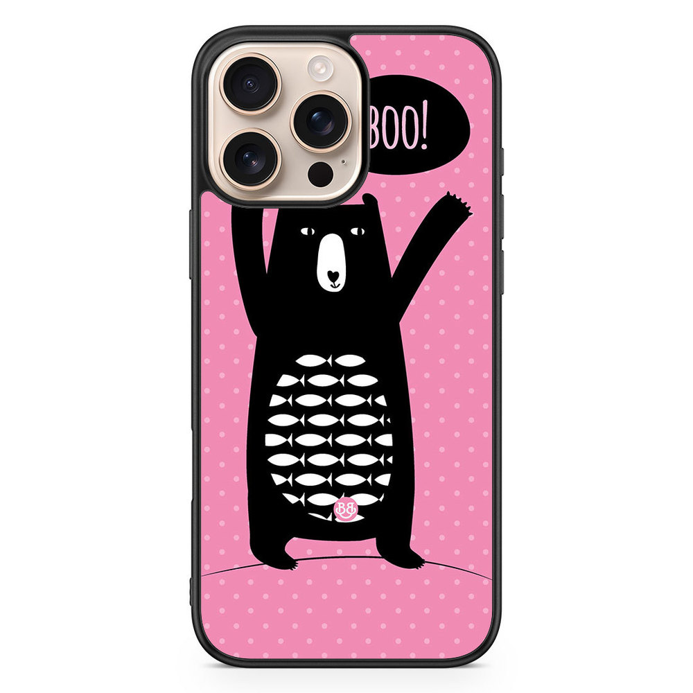 iPhone 16 Pro Max Case - Boo Bear - BJORNBERRY