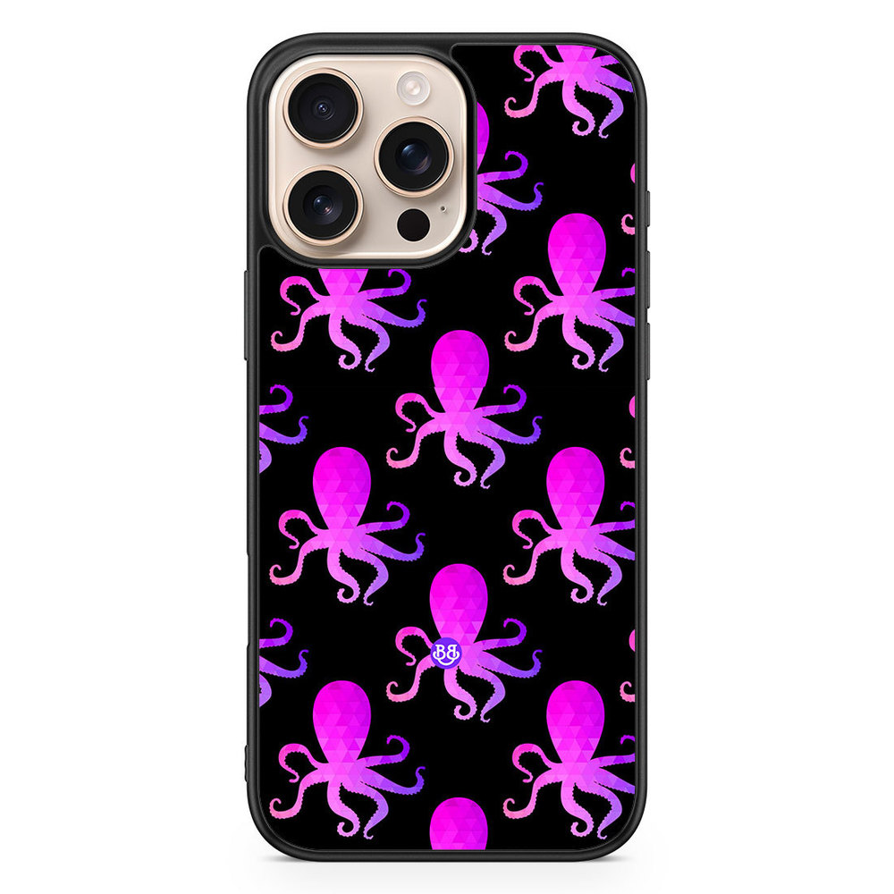 iPhone 16 Pro Max Case - Octopus Pattern - BJORNBERRY