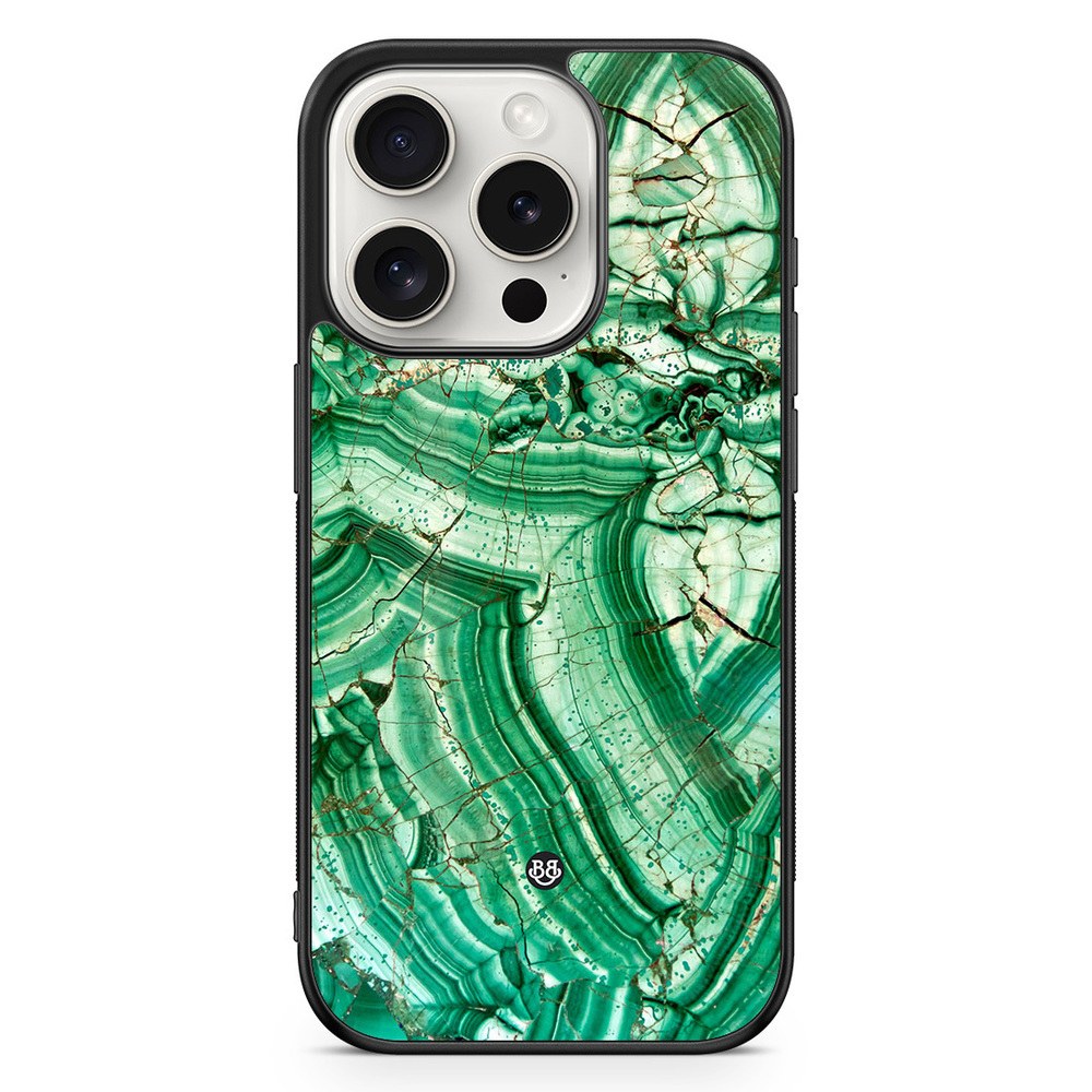iPhone 15 Pro Skal - Malakit - BJORNBERRY