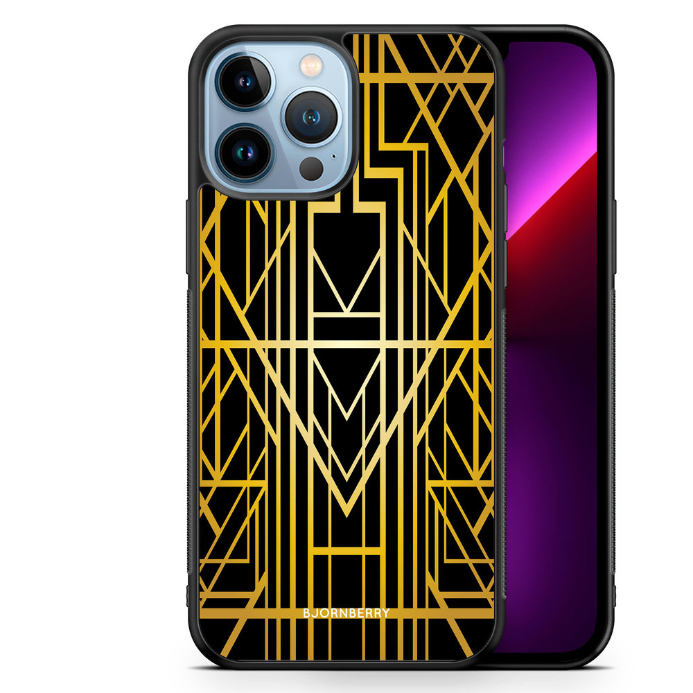 iPhone 13 Pro Max Case - Golden Pattern - BJORNBERRY