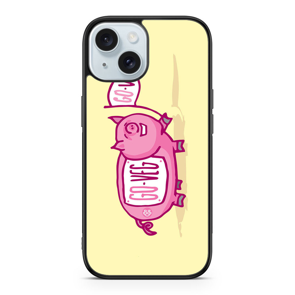 iPhone 15 Case - Pink Pig - BJORNBERRY