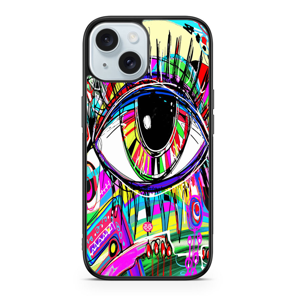 iPhone 15 Case - Abstract Eye - BJORNBERRY