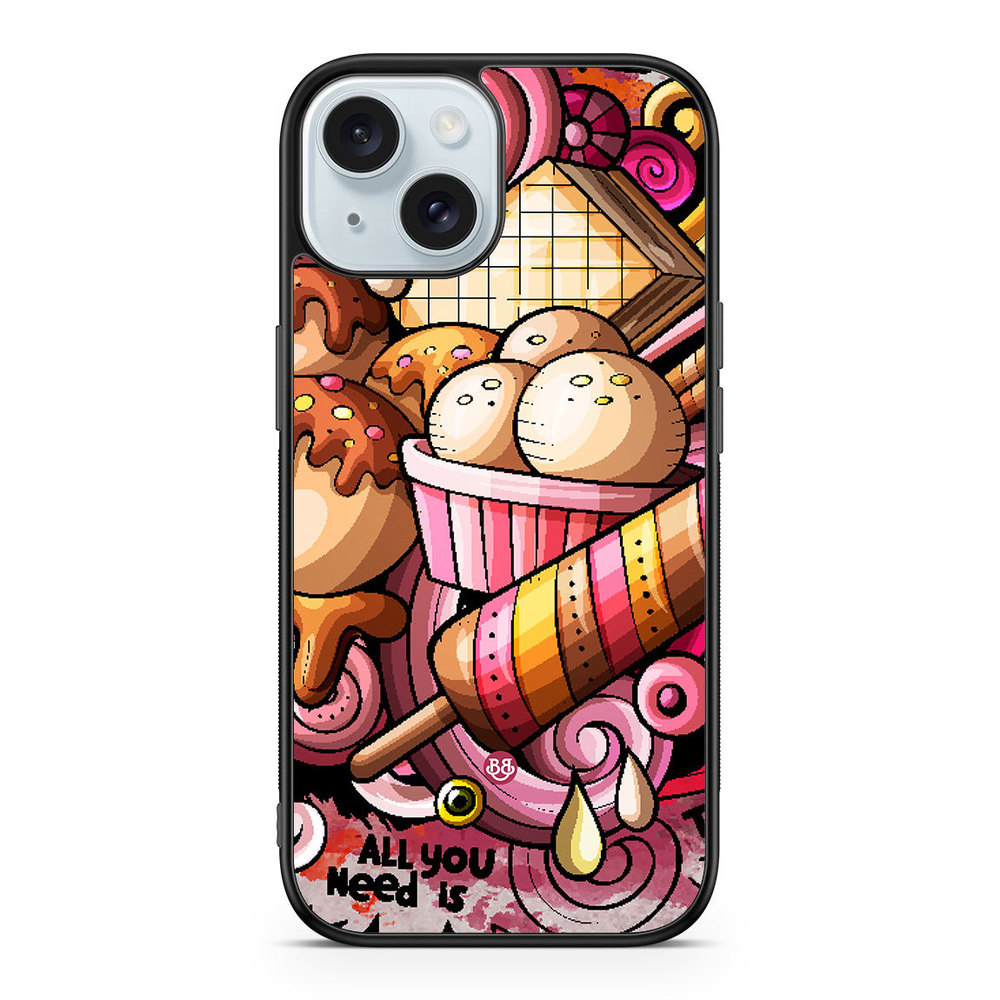 iPhone 15 Skal - Ice Cream - BJORNBERRY