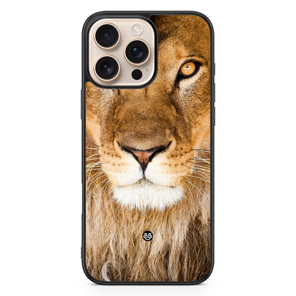 iPhone 16 Pro Max Case - Lion Face - BJORNBERRY