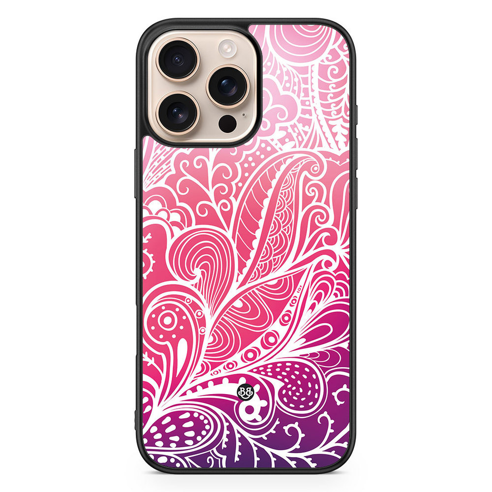 iPhone 16 Pro Max Case - Colorful Flowers - BJORNBERRY