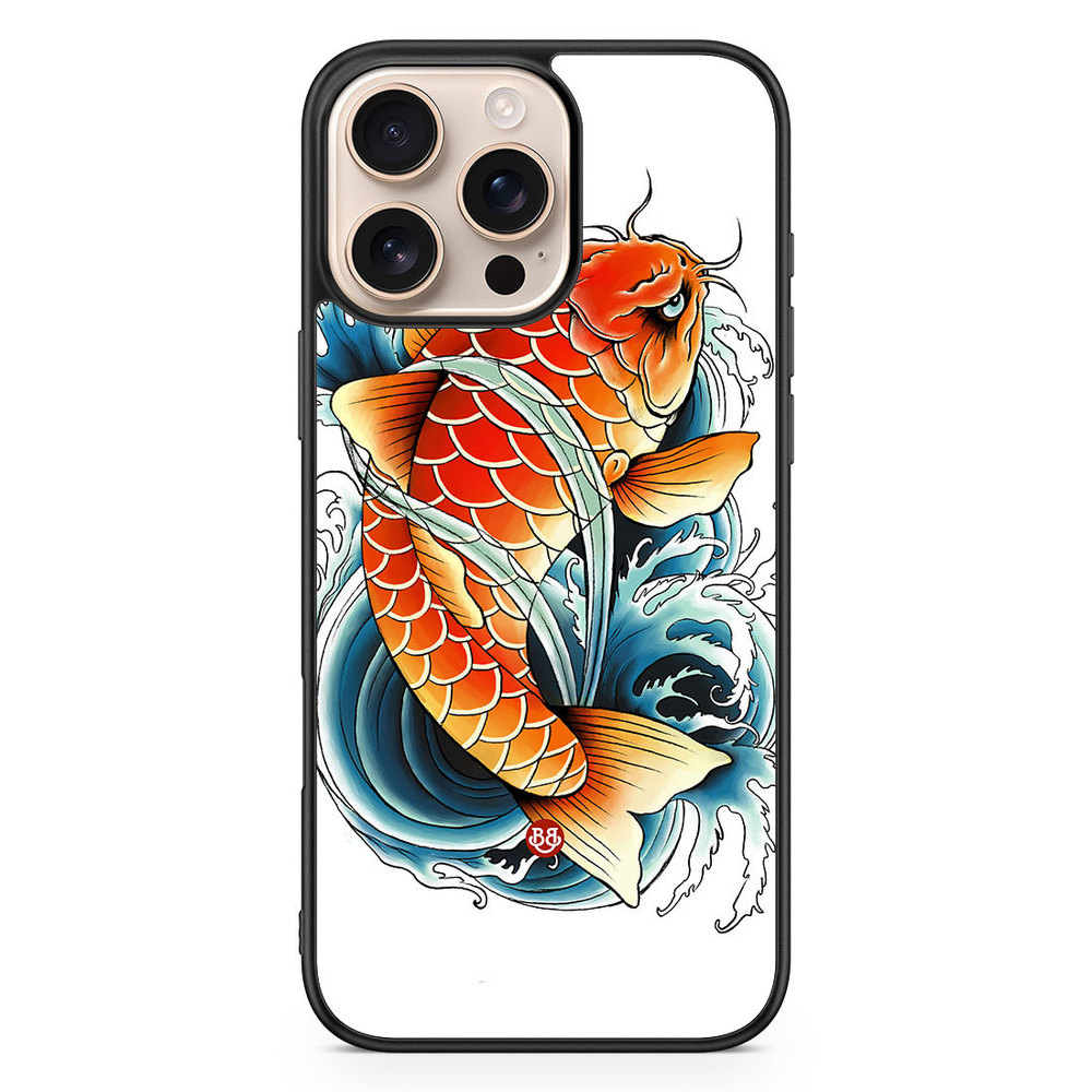 iPhone 16 Pro Max Case - Koi Fish - BJORNBERRY