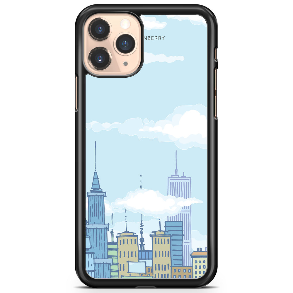 iPhone 11 Pro Case - Cartoon Skyline - BJORNBERRY