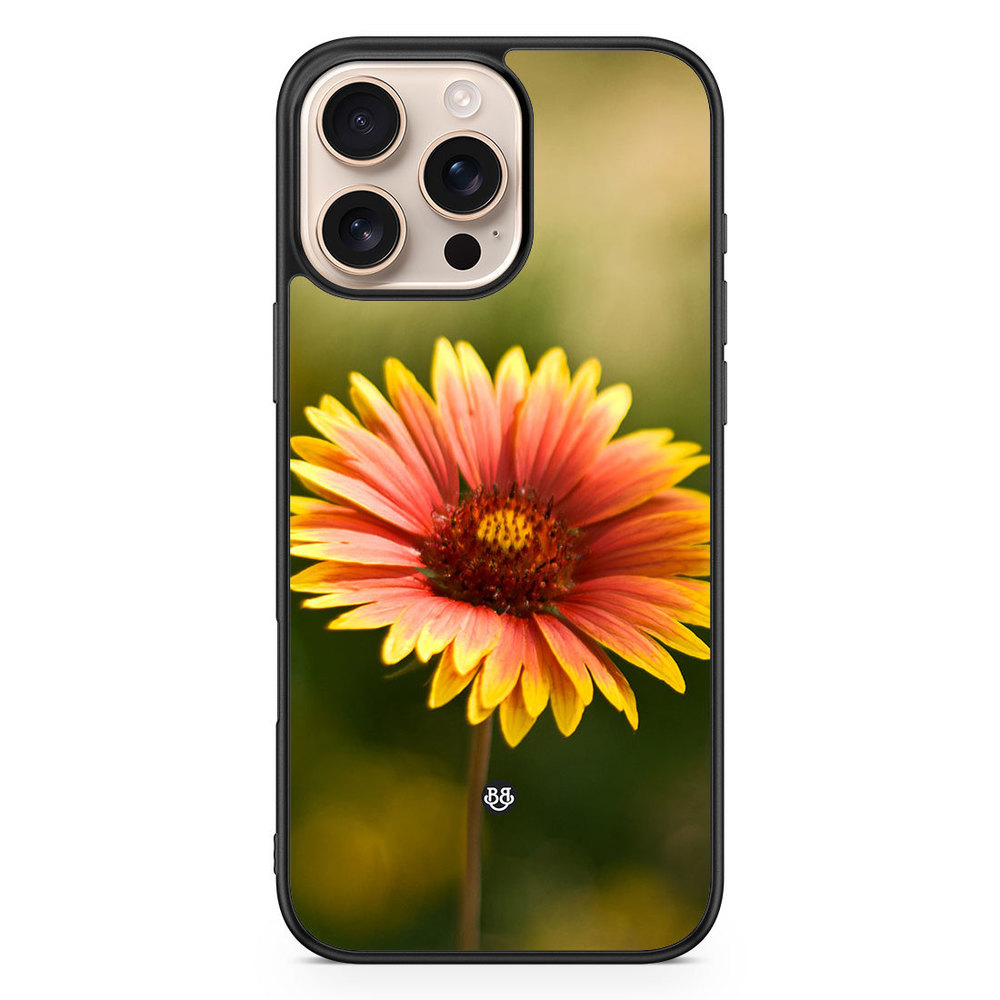 iPhone 16 Pro Max Case - Yellow Flower - BJORNBERRY
