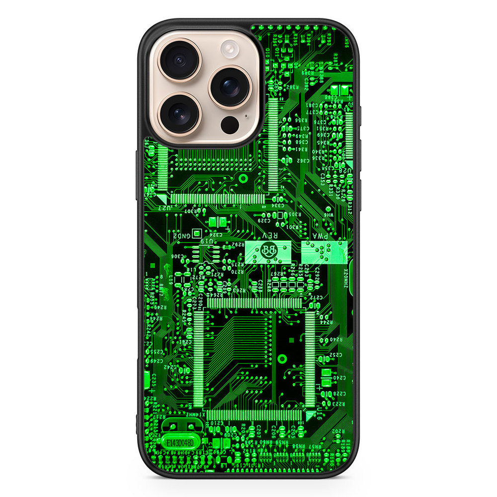 iPhone 16 Pro Max Skal - Moderkort - BJORNBERRY