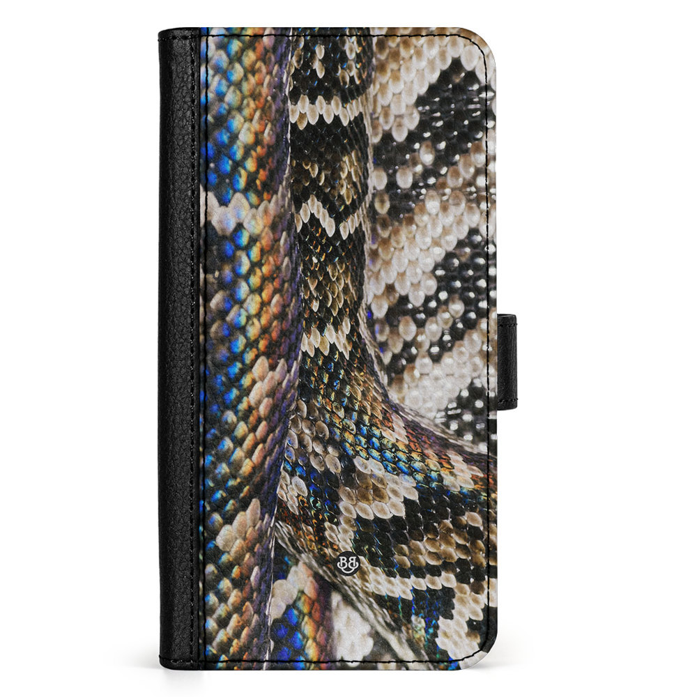 iPhone 16 Wallet Case - Snakeskin - BJORNBERRY