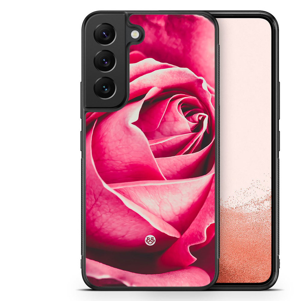 Samsung Galaxy S23 Plus 5G Skal - Rosa Ros - BJORNBERRY