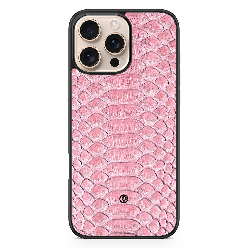 iPhone 16 Pro Max Case - Salmon Snake - BJORNBERRY
