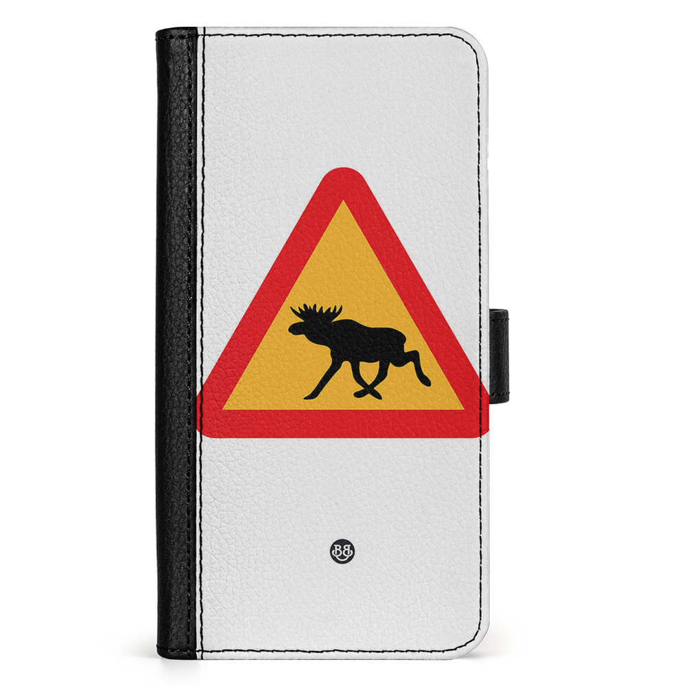 iPhone 16 Wallet Case - Moose Sign - BJORNBERRY