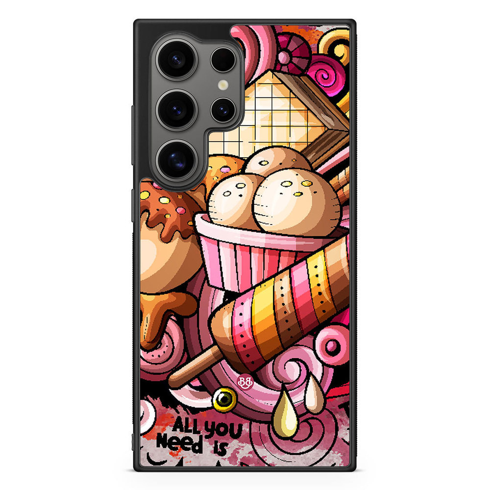 Samsung Galaxy S24 Ultra Skal - Ice Cream - BJORNBERRY