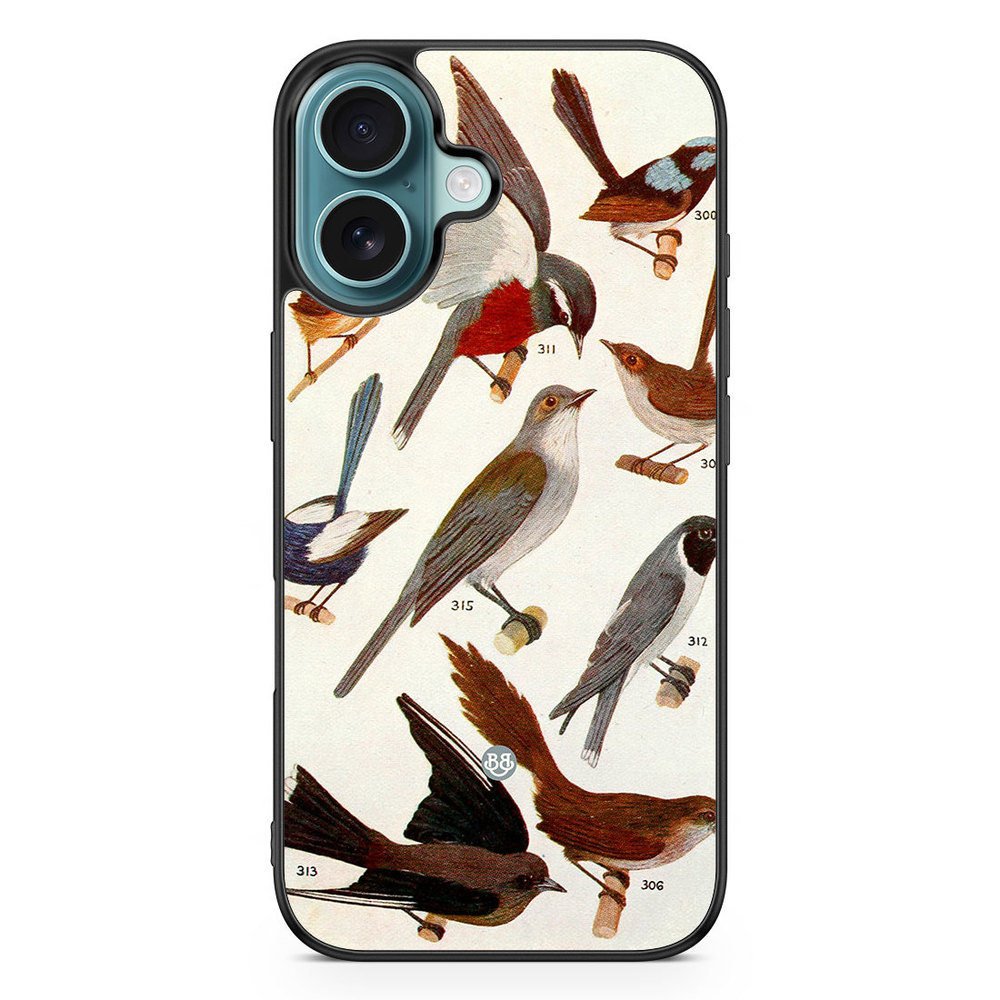 iPhone 16 Case - Birds - BJORNBERRY