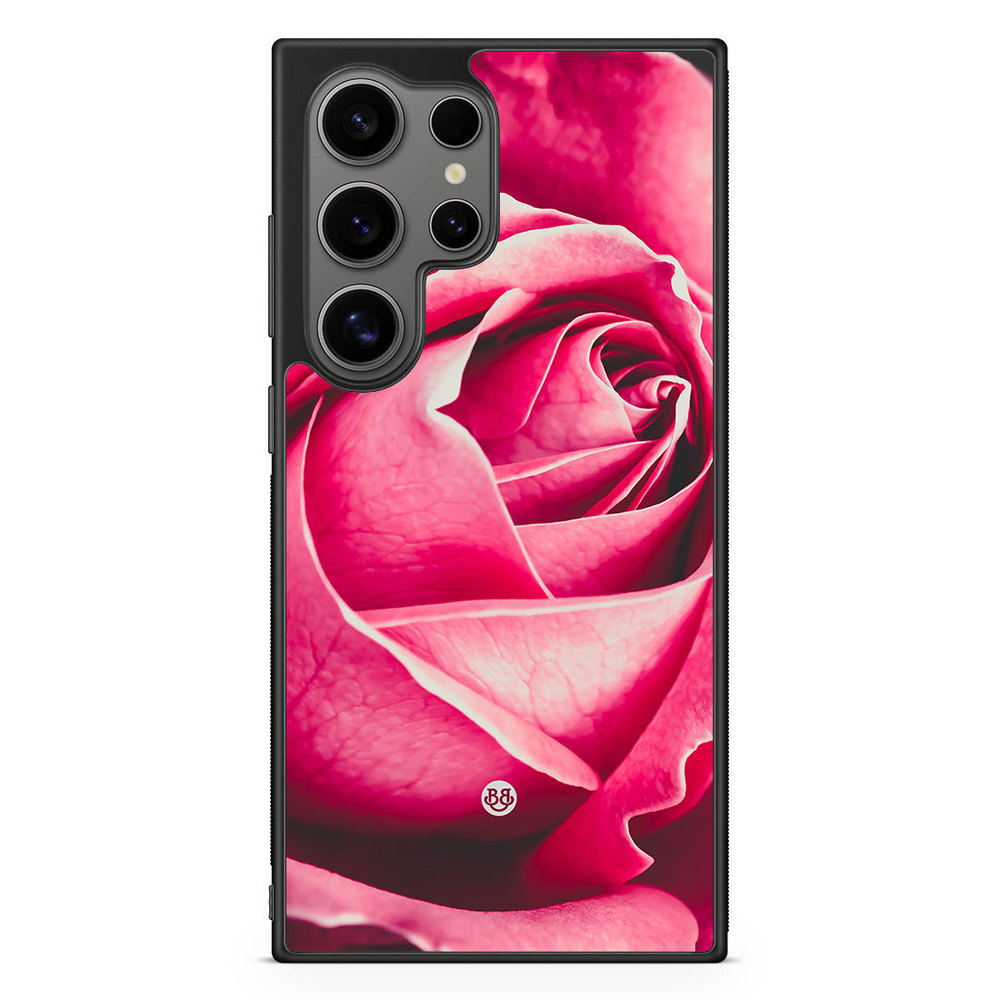 Samsung Galaxy S24 Ultra Skal - Rosa Ros - BJORNBERRY