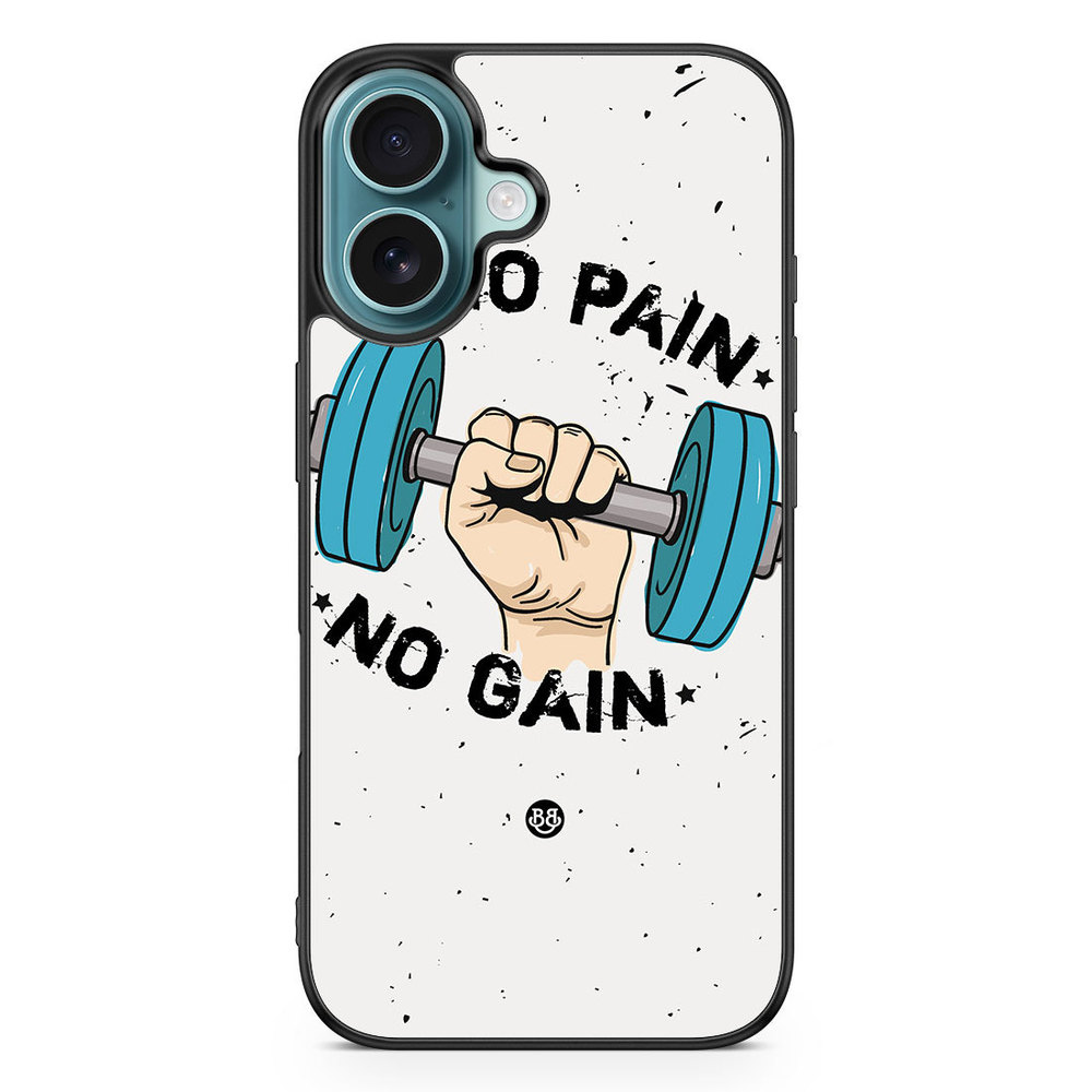 iPhone 16 Case - No Pain No Gain - BJORNBERRY