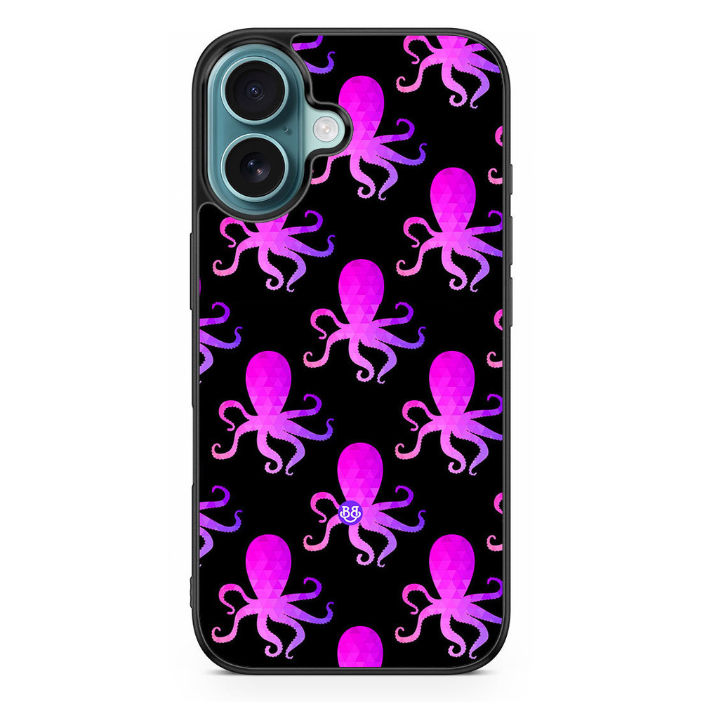 iPhone 16 Case - Octopus Pattern - BJORNBERRY